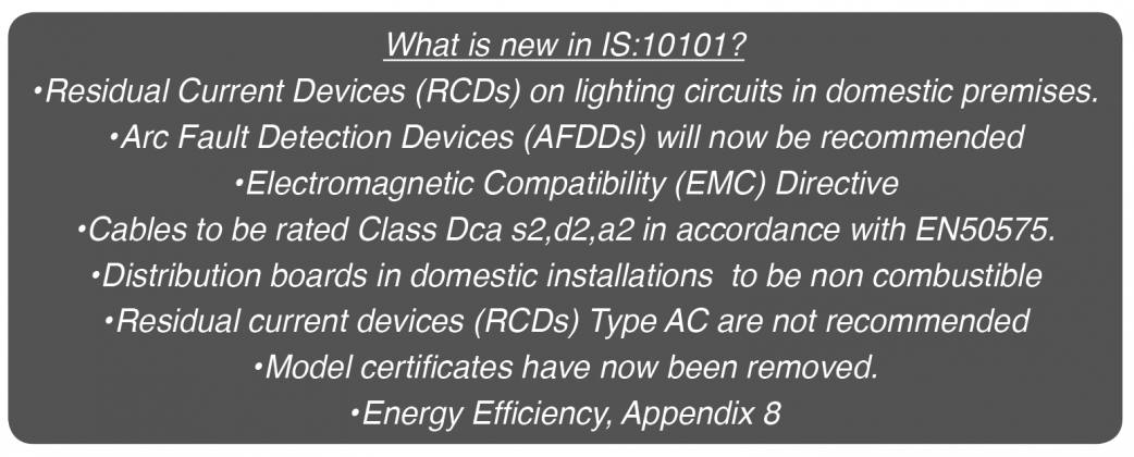 Update on Ireland’s new National Rules for Electrical Installations IS ...